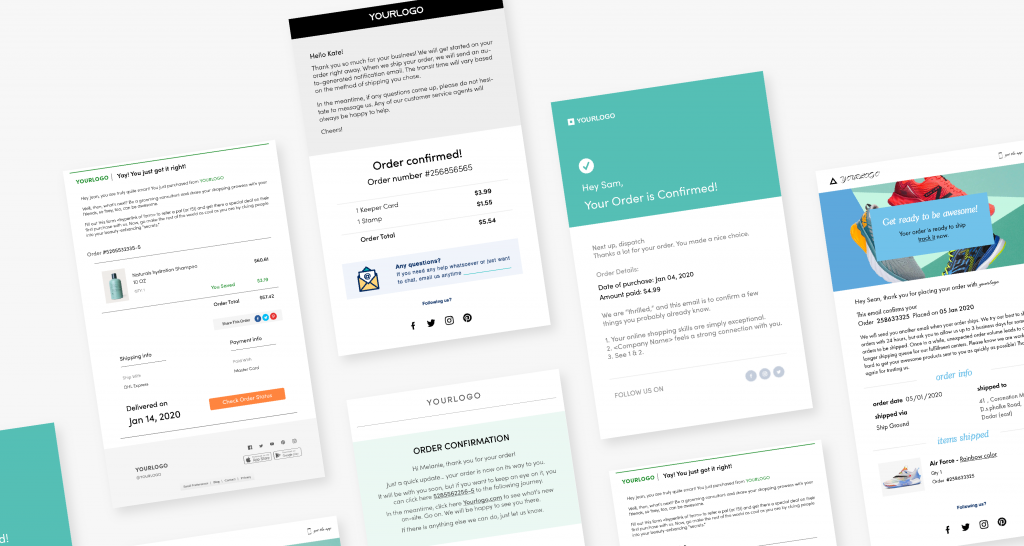 5 Steal-Worthy Order Confirmation Email Templates - ShippingChimp | Blog