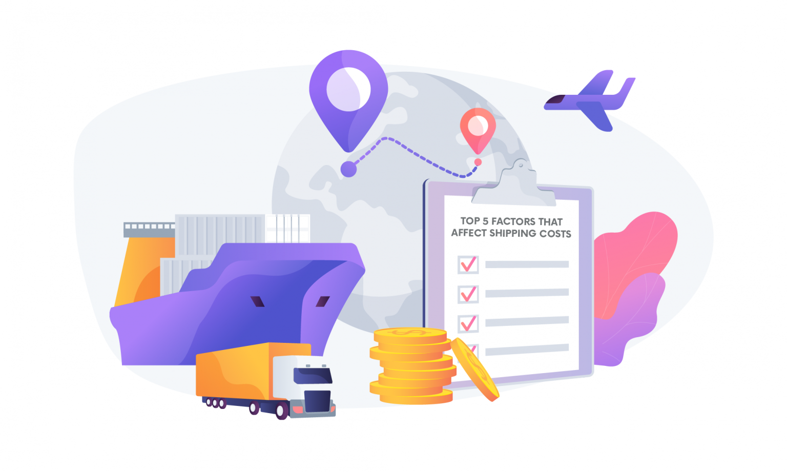 Top 5 Factors That Affect Shipping Costs - ShippingChimp | Blog