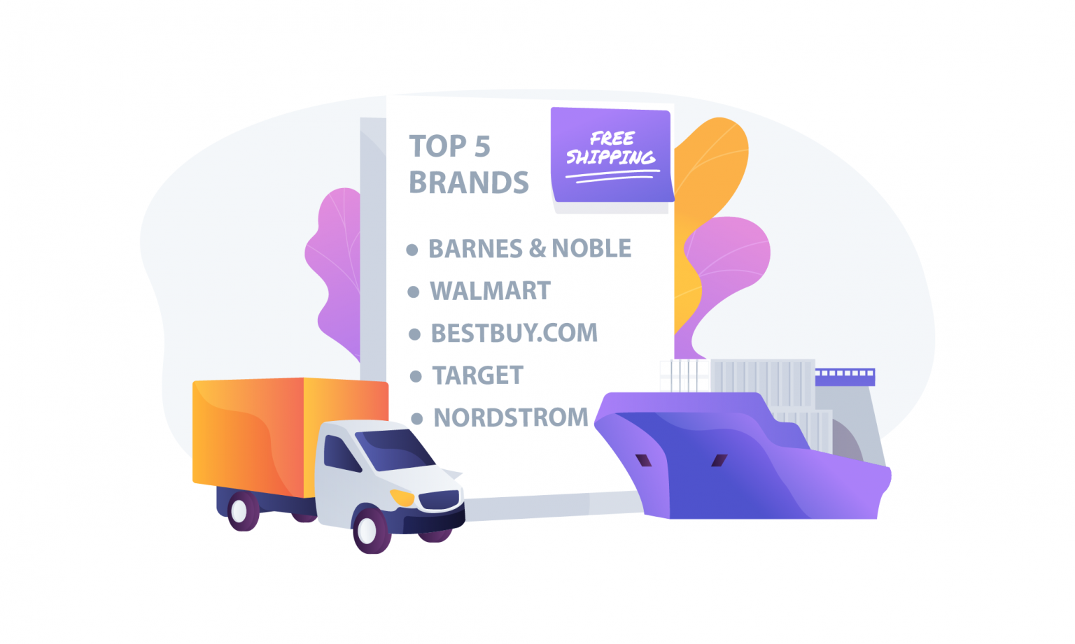 Top 5 Brands That Have The Best Free Shipping Offers